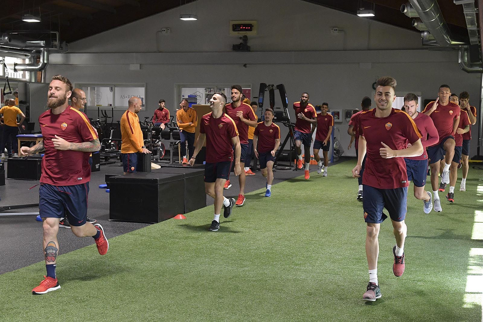 La Roma soffre il mal di palestra